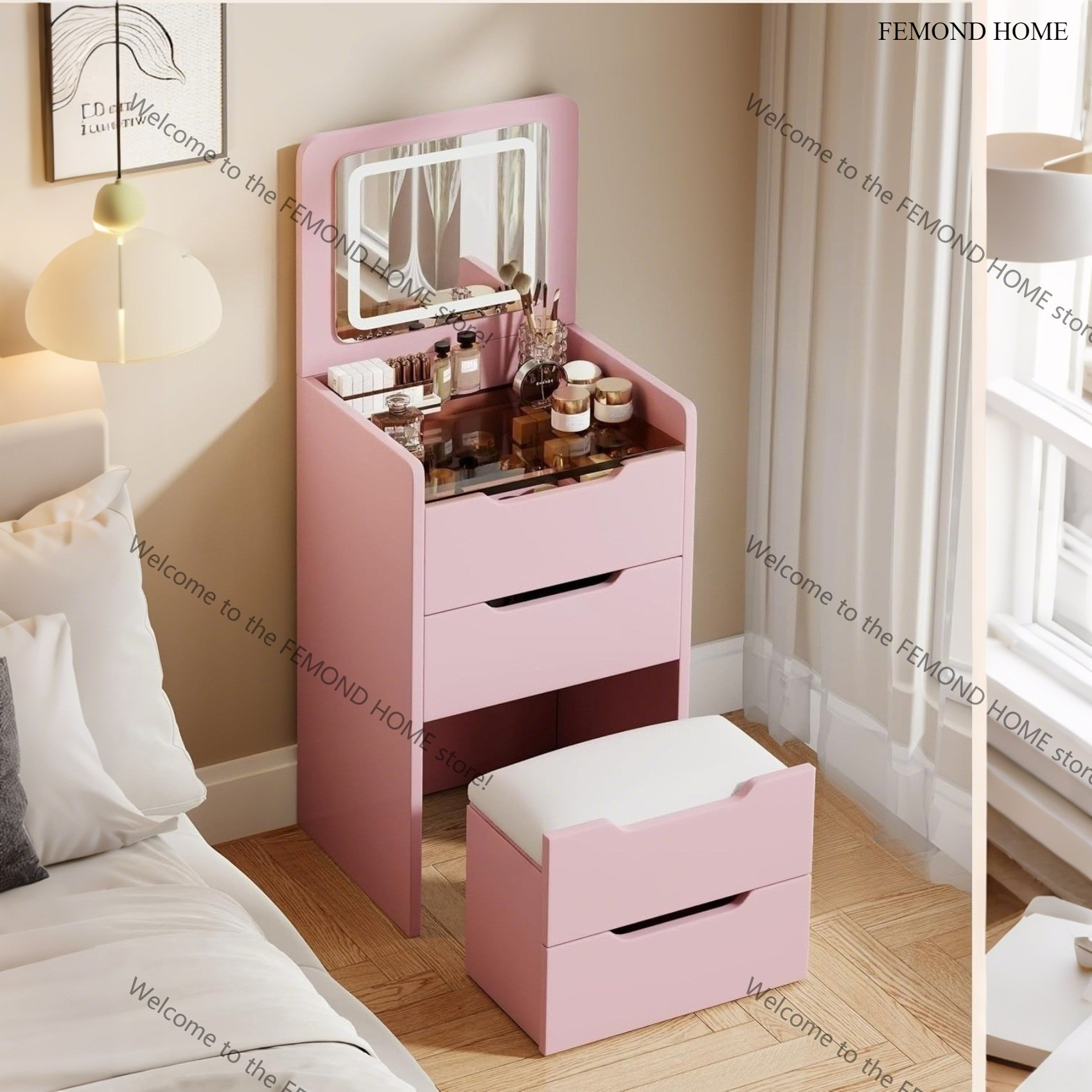 vanities sold on Temu United States