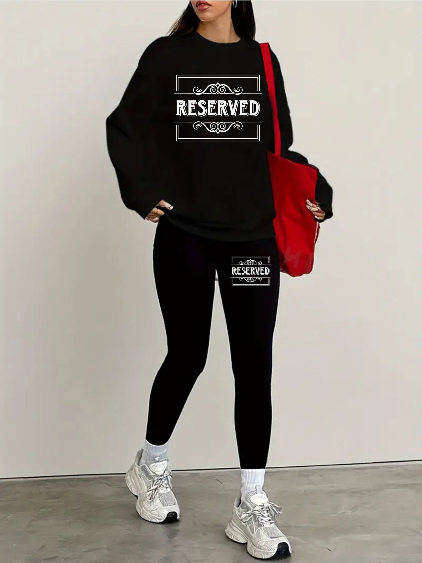 women sweatsuits sold on Temu Canada