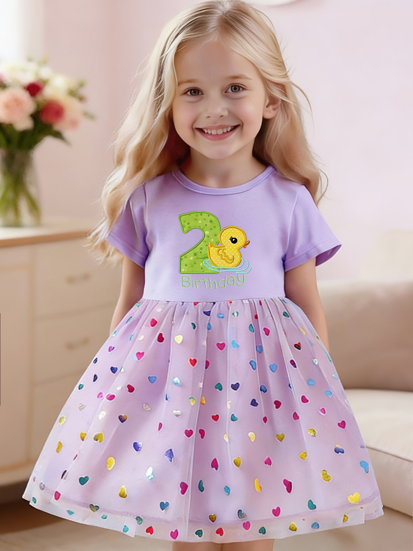 girl duck dress sold on Temu United States