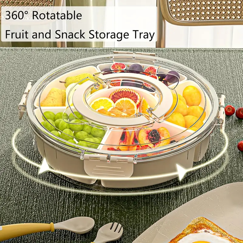 rotating snack container sold on Temu United States