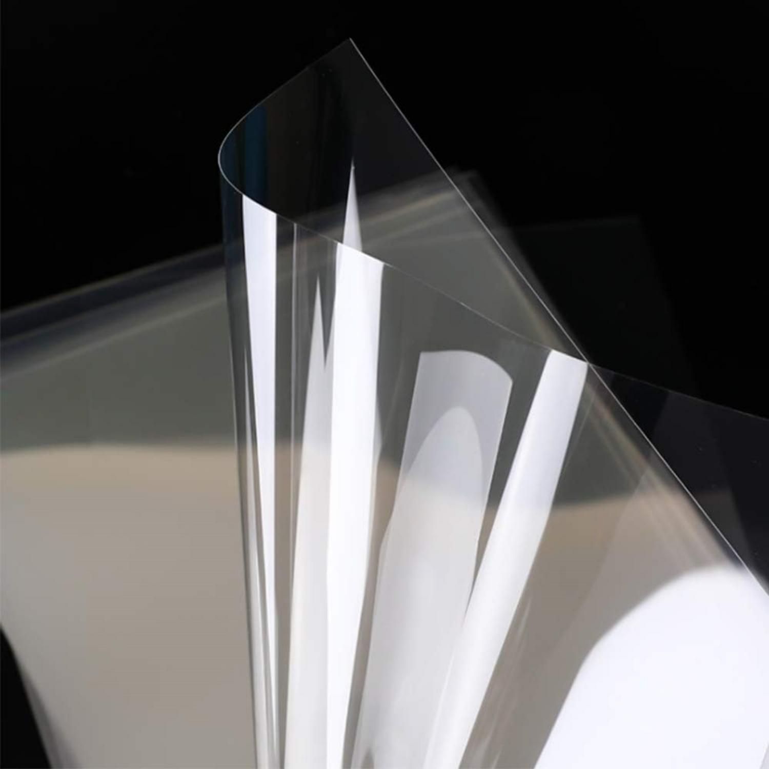 clear plastic film sold on Temu United States