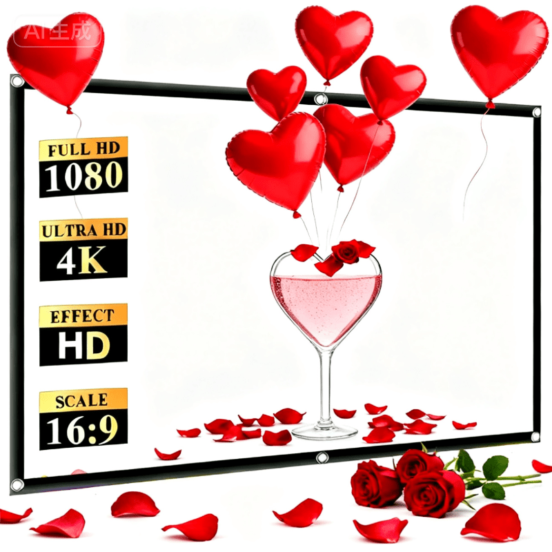 projector screen mini sold on Temu United States