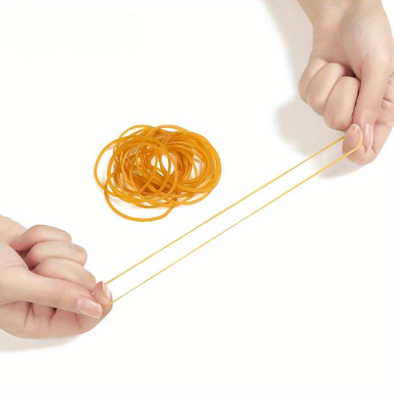 natural rubber bands sold on Temu Canada