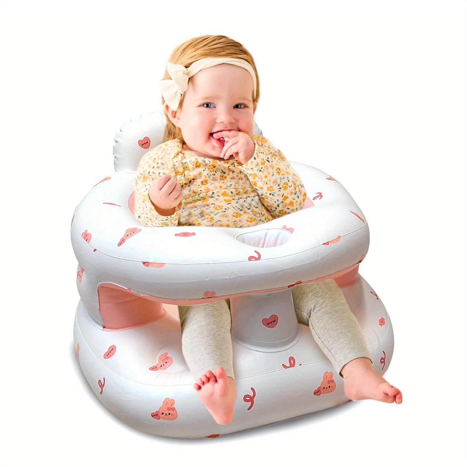inflatable baby chair sold on Temu United States