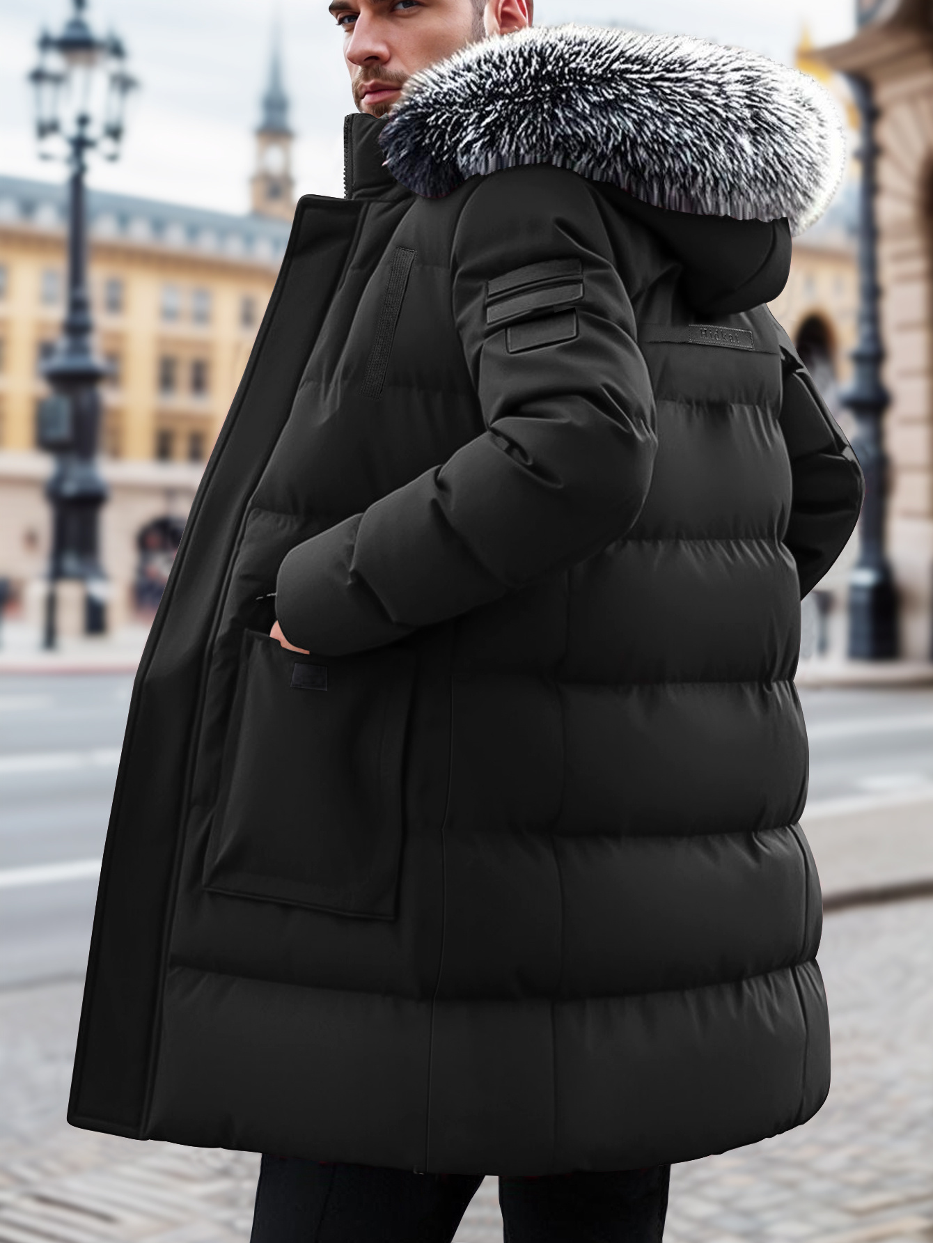 winter coats sold on Temu United States