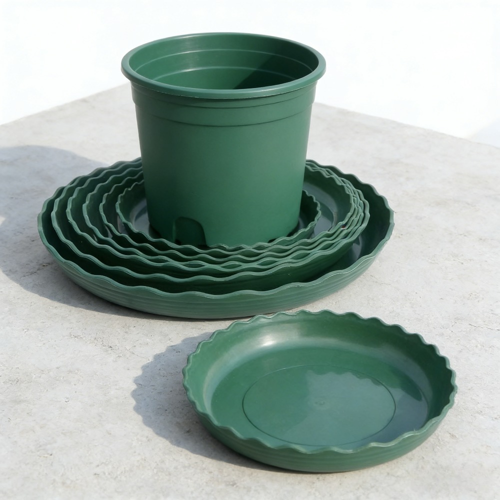 plastic drip trays for plants sold on Temu United States