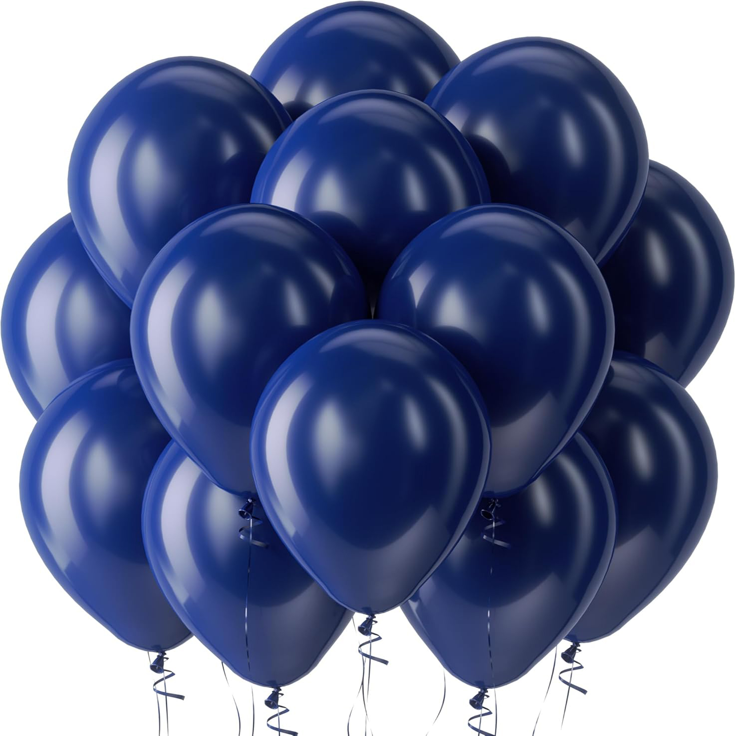 navy blue balloons sold on Temu United States