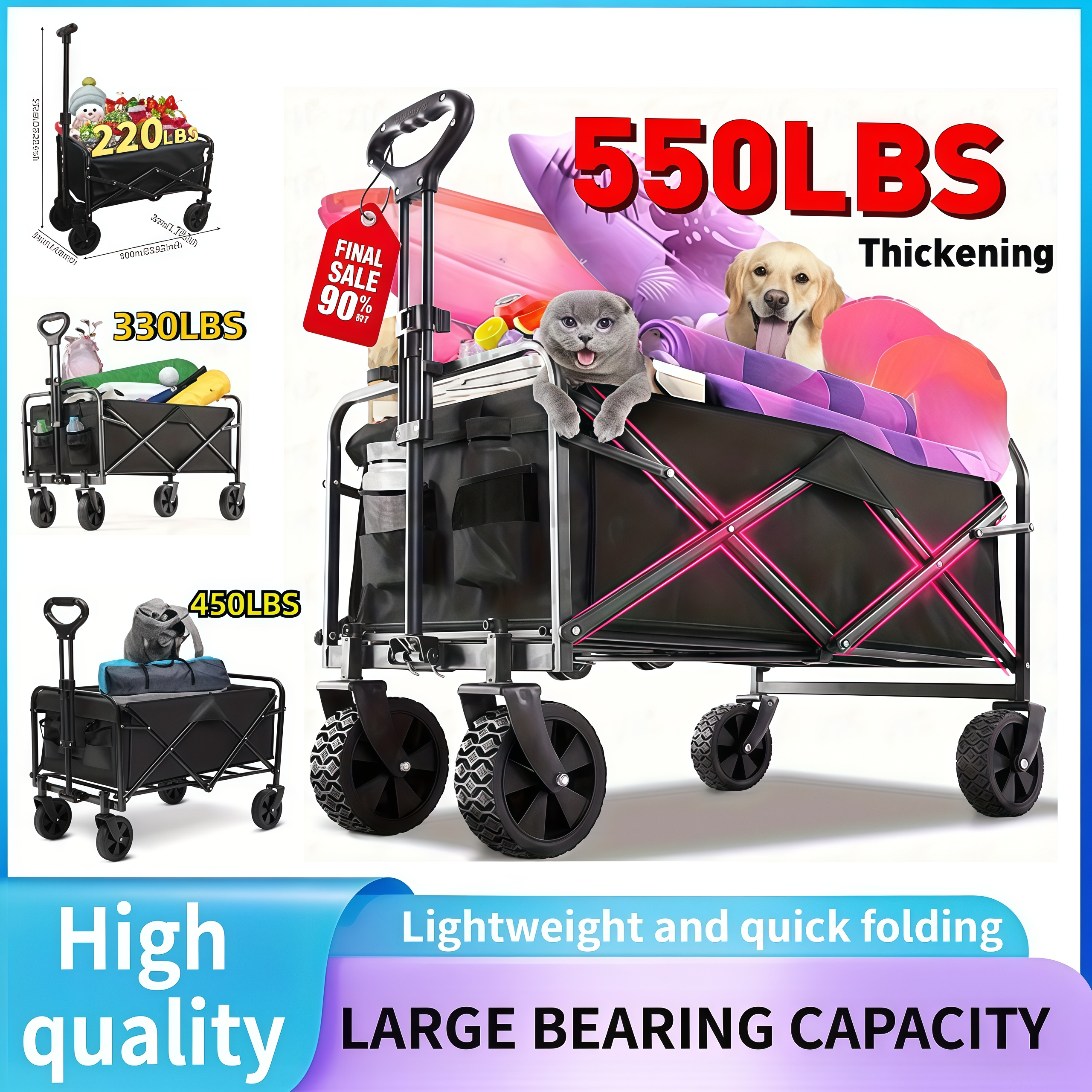 wagon sold on Temu United States