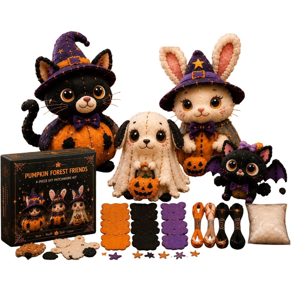 animal sewing kit sold on Temu United States