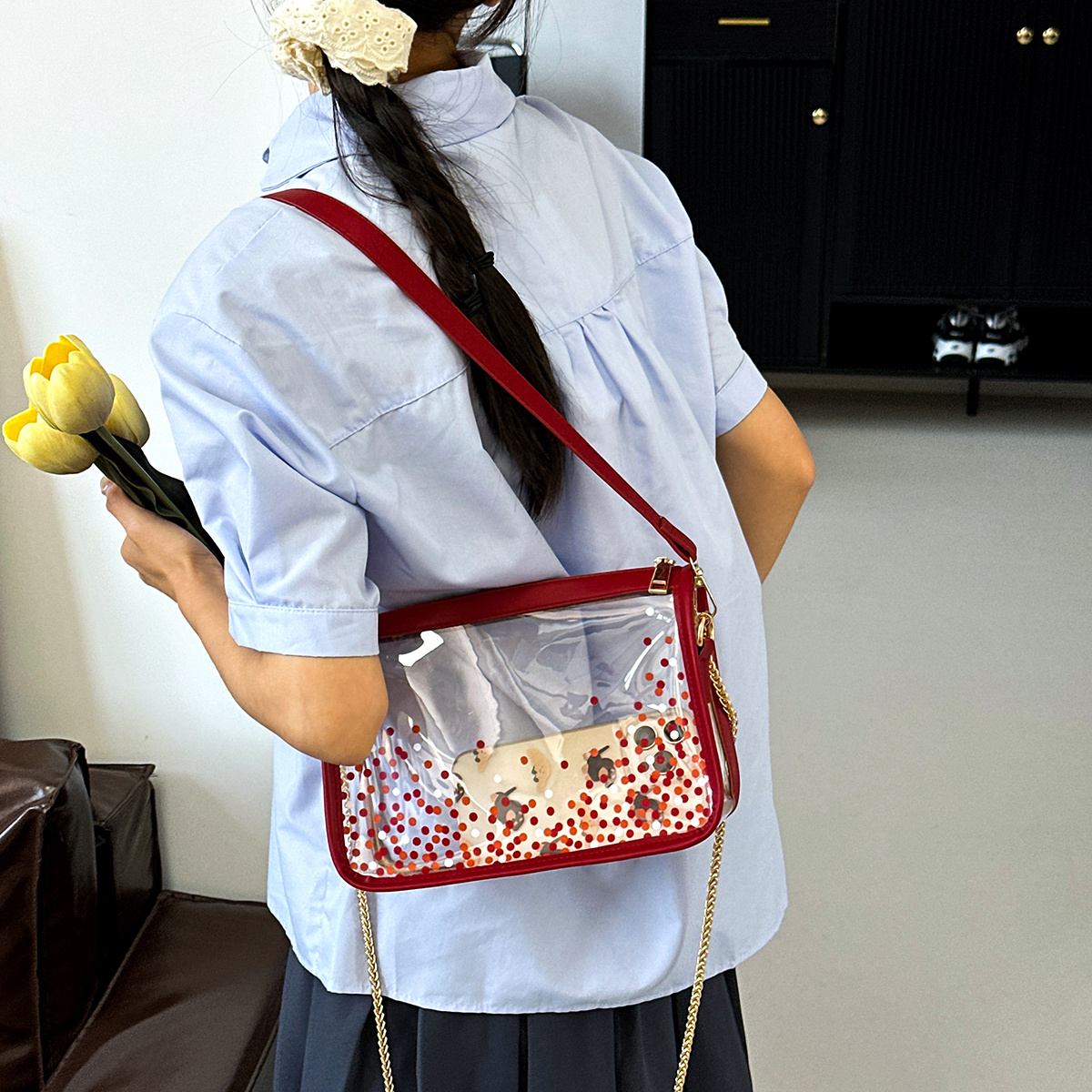 clear bag sold on Temu Australia