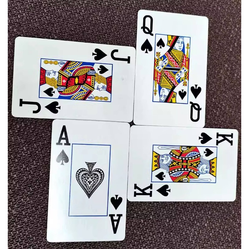playing cards plastic sold on Temu United States