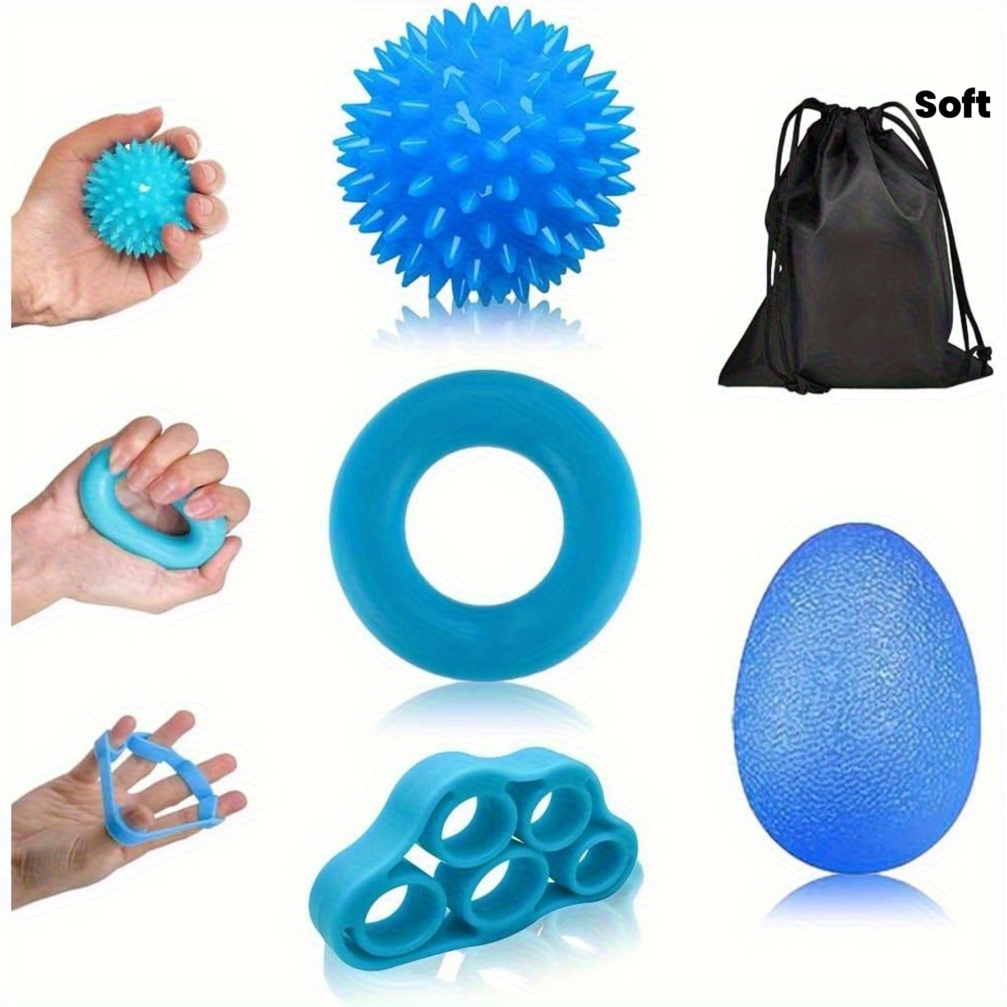 silicone stress ball sold on Temu United States