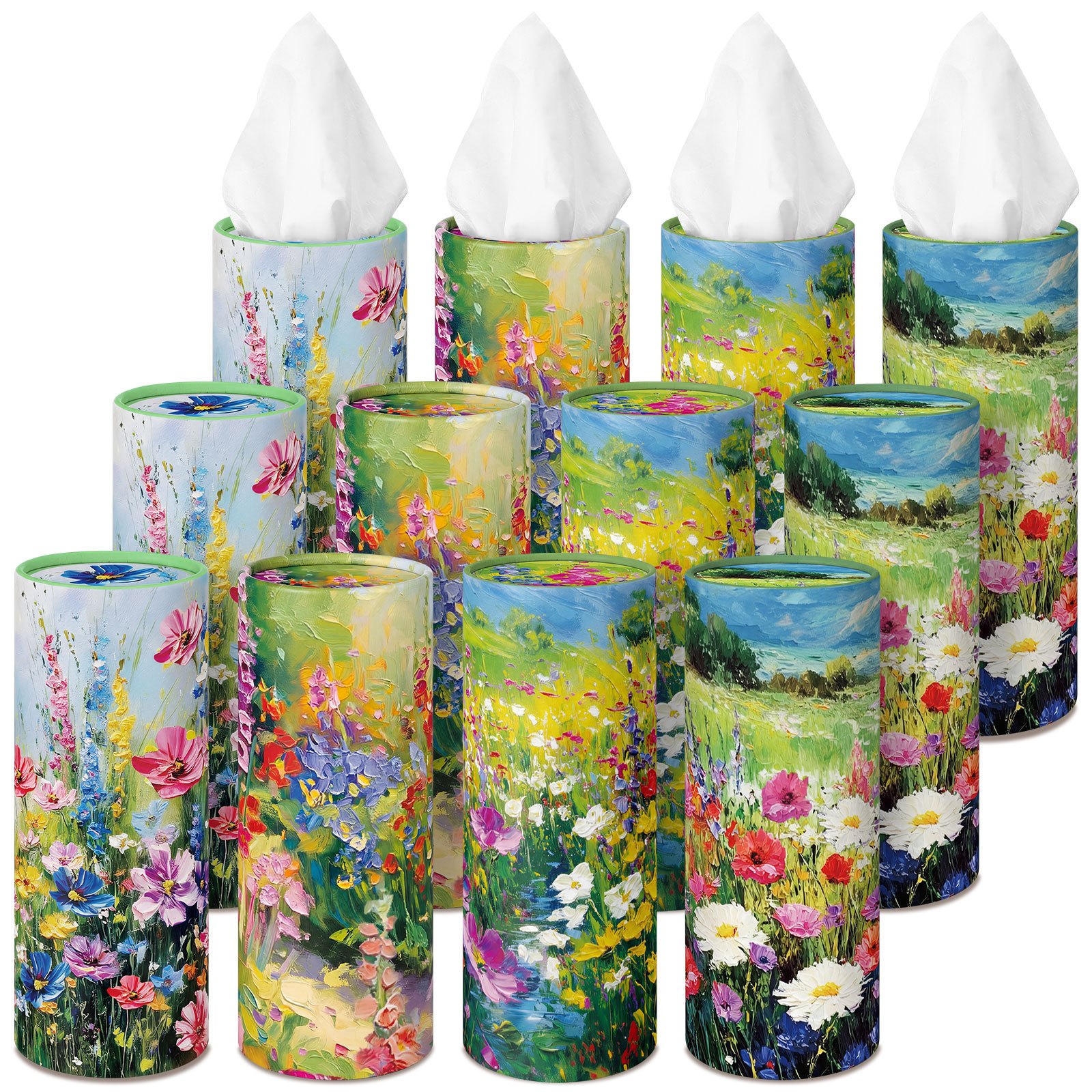 round tissue sold on Temu United States