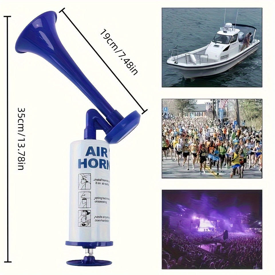 Sports Event Horn Handheld Sports Air Horn | Aluminum & ABS ...