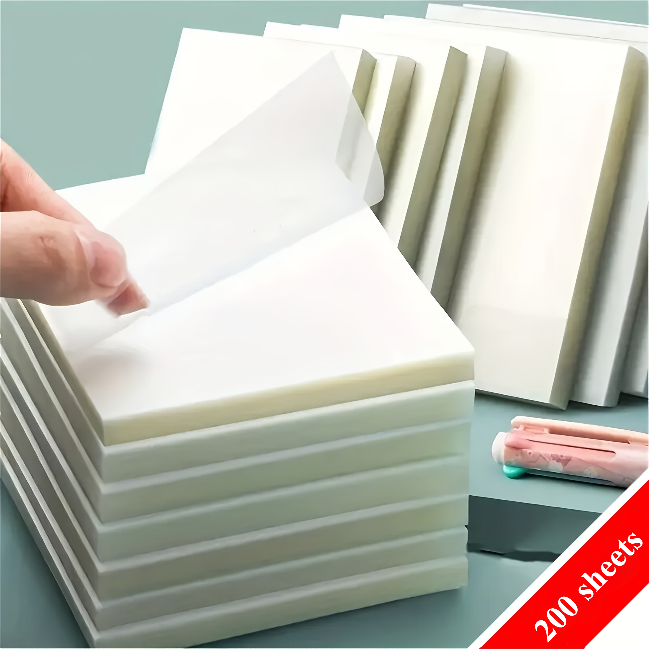 transparent sticky notes sold on Temu United States
