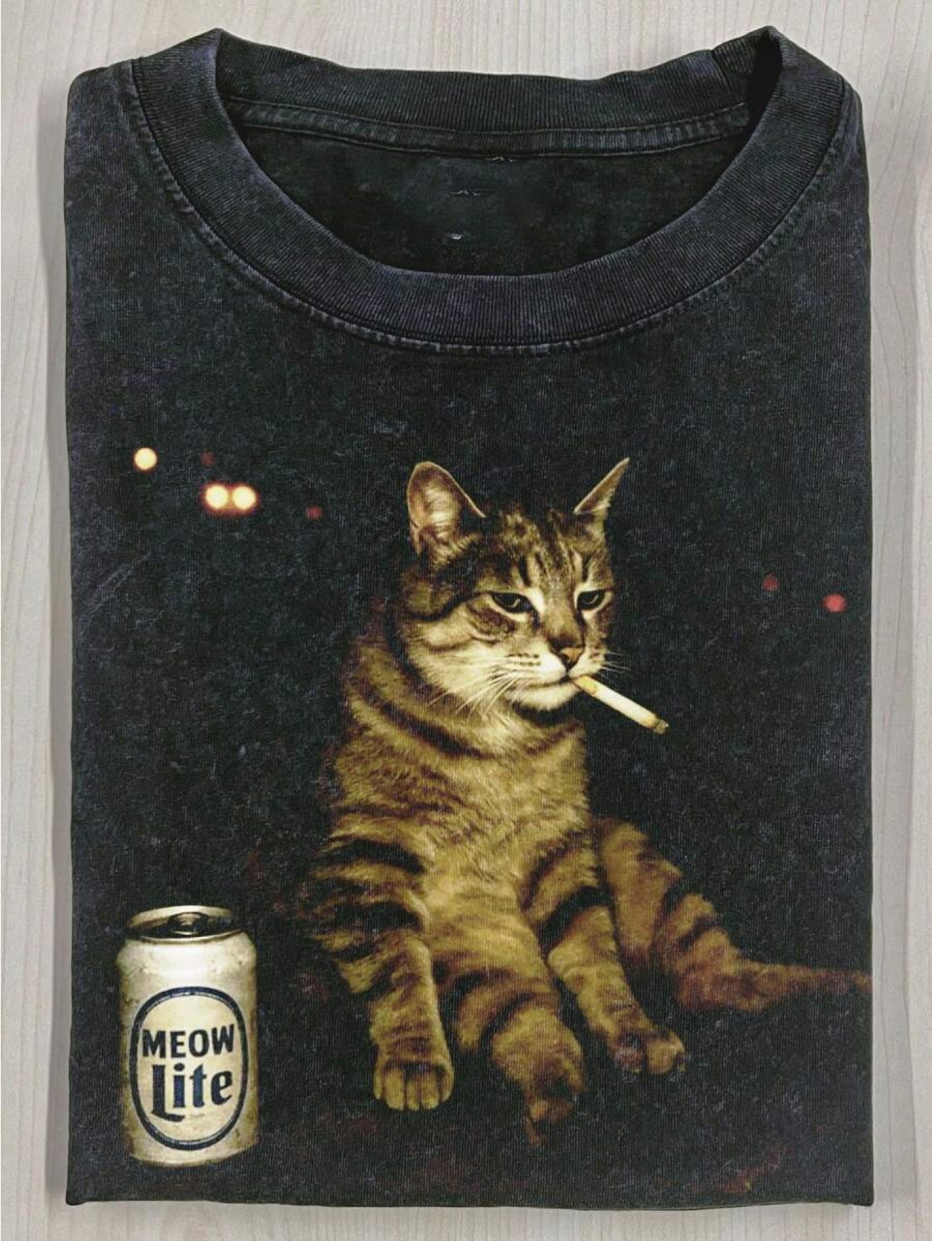 cat shirt sold on Temu United States