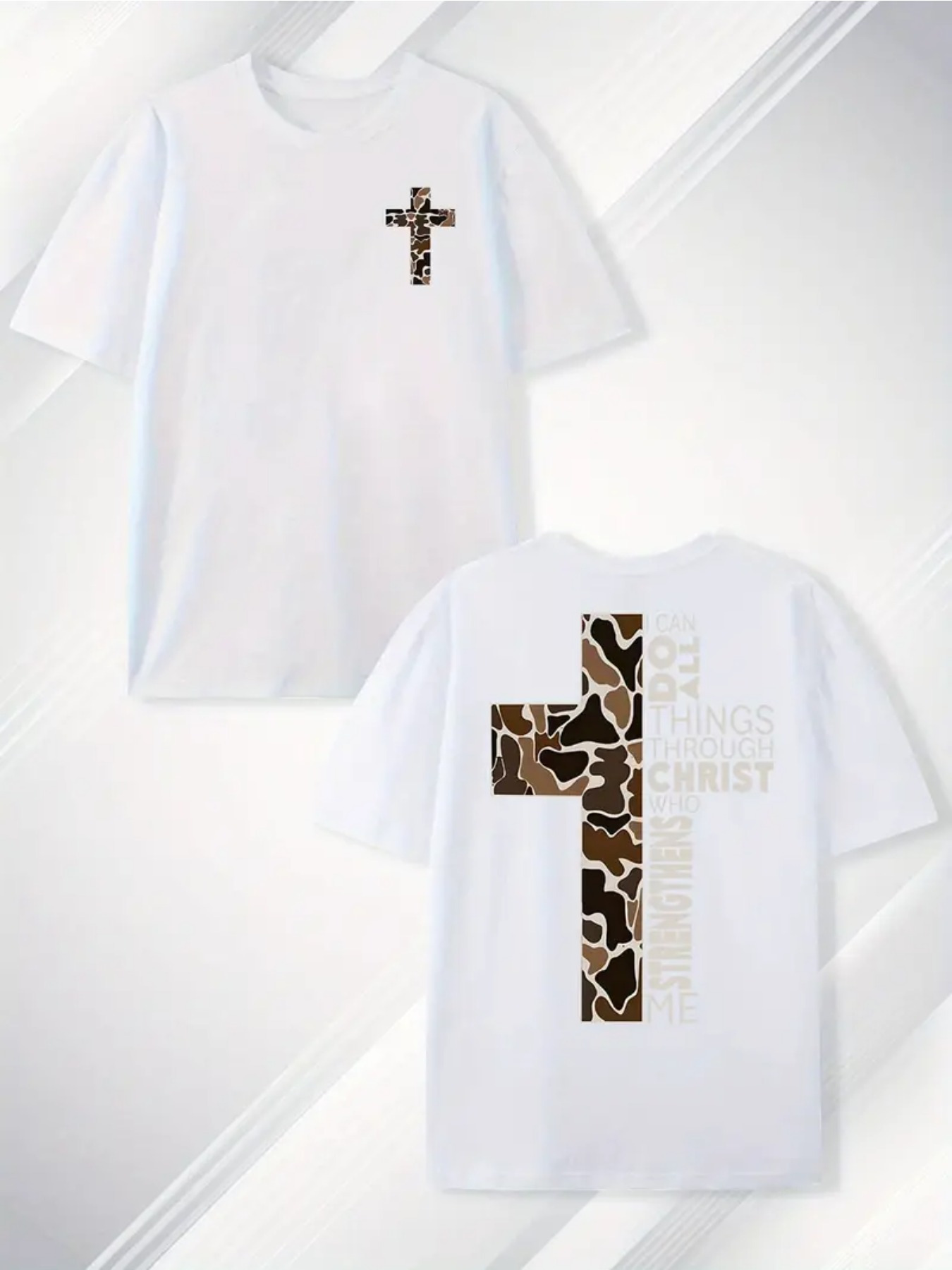 faith shirts sold on Temu United States