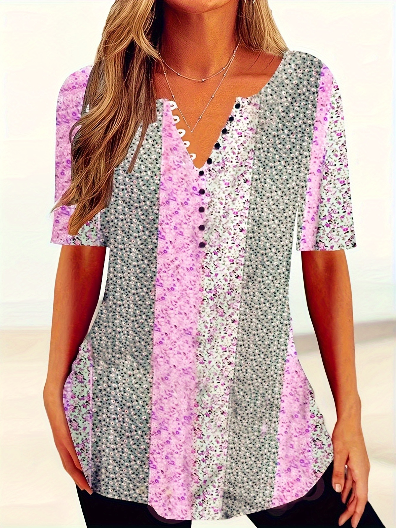 ladies tops sold on Temu United States