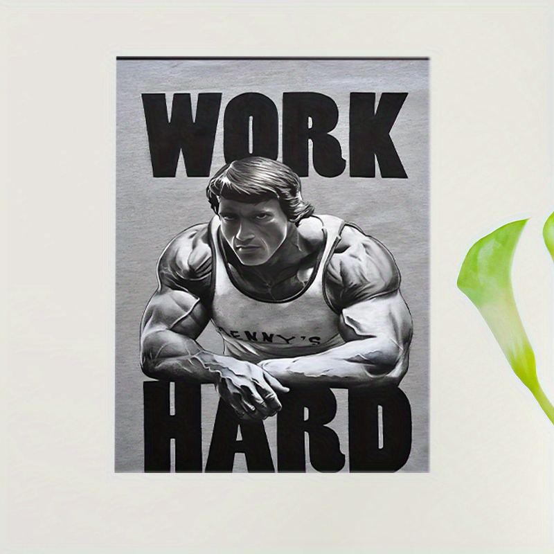 Arnold Schwarzenegger Bodybuilding Motivational Poster Tableau
