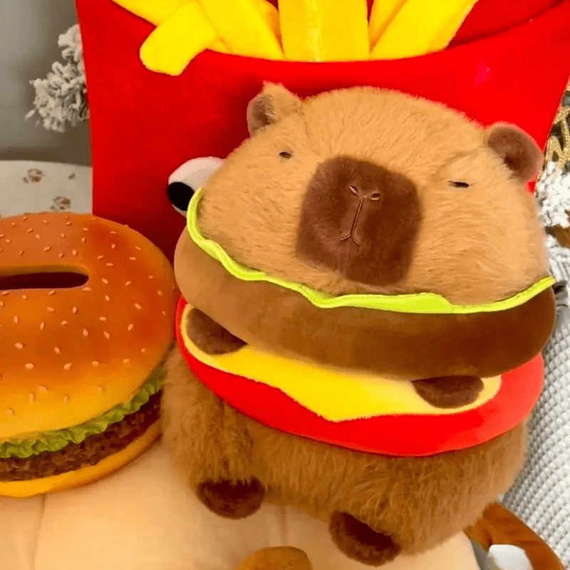 Cheeseburger bear plush store