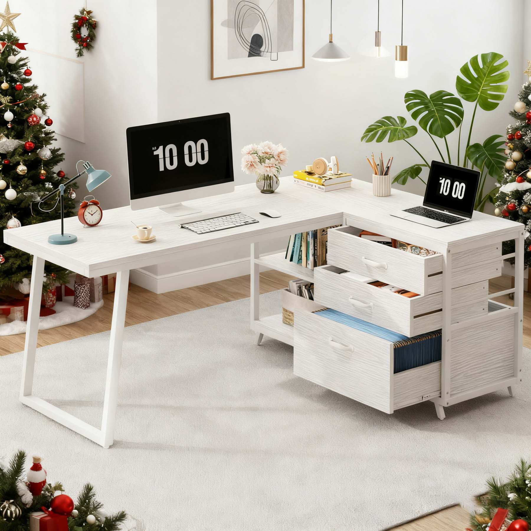 l shaped desk - Luxembourg