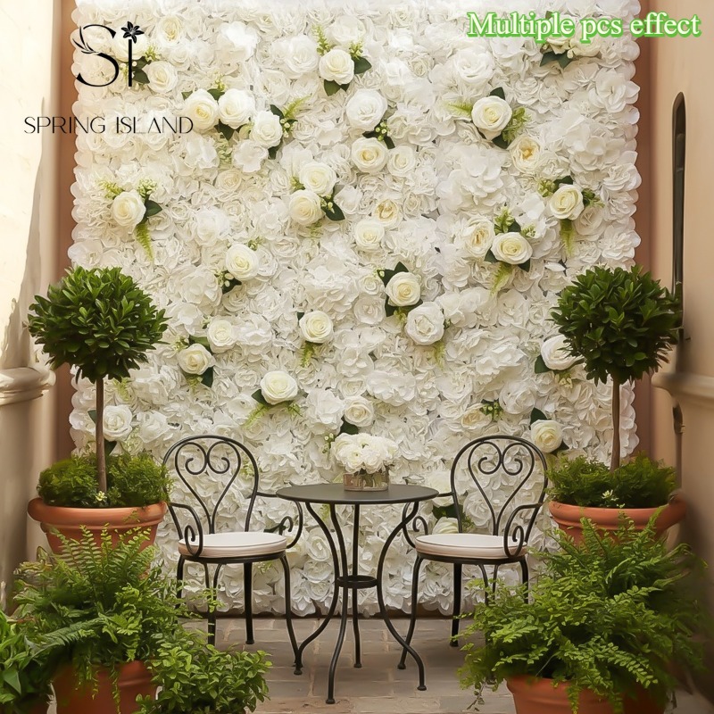 flowers backdrop sold on Temu Australia