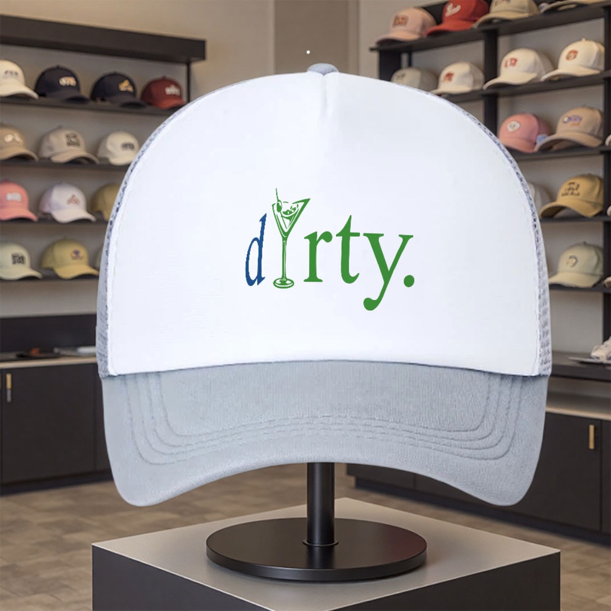 dirty hats sold on Temu United States