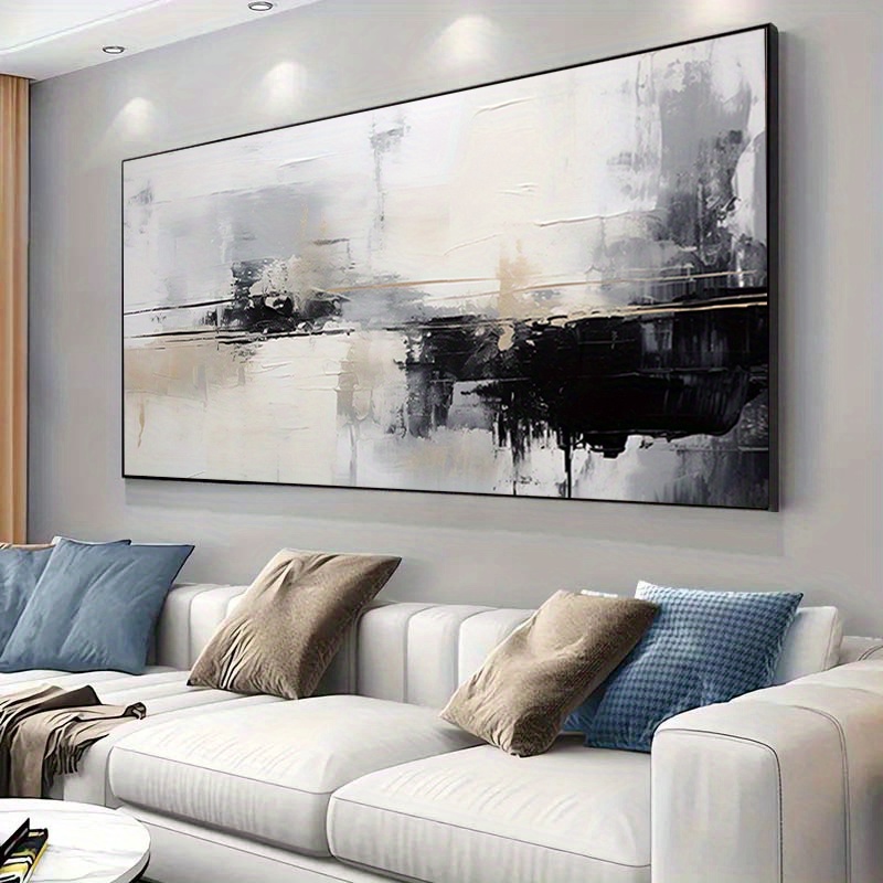 abstract wall art sold on Temu United States