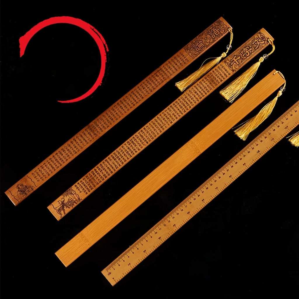 wooden ruler sold on Temu United States