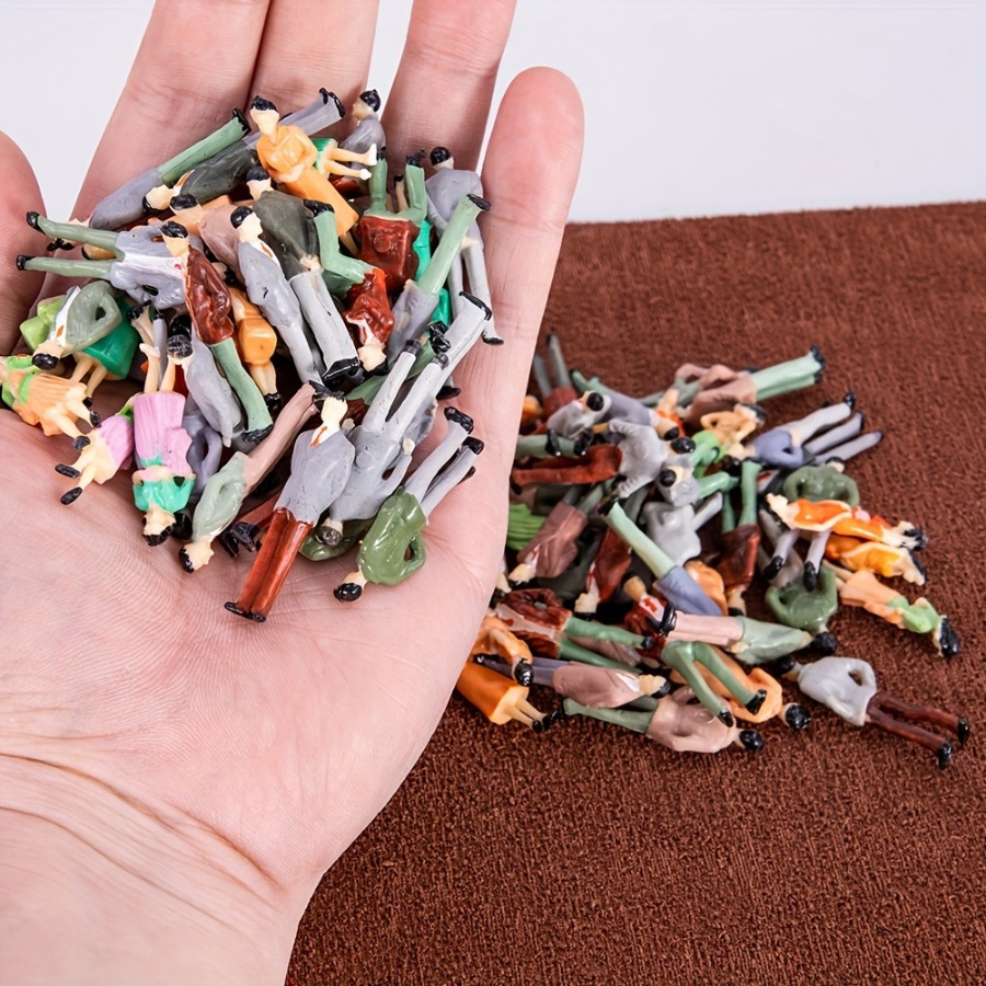 miniature figures sold on Temu United States