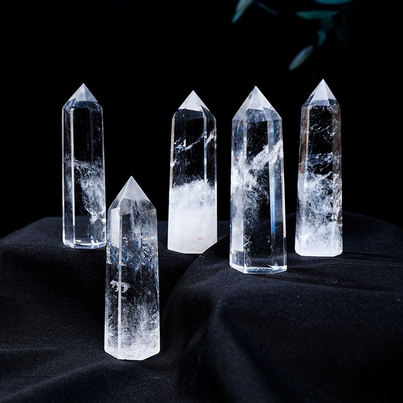 clear quartz crystals sold on Temu United States