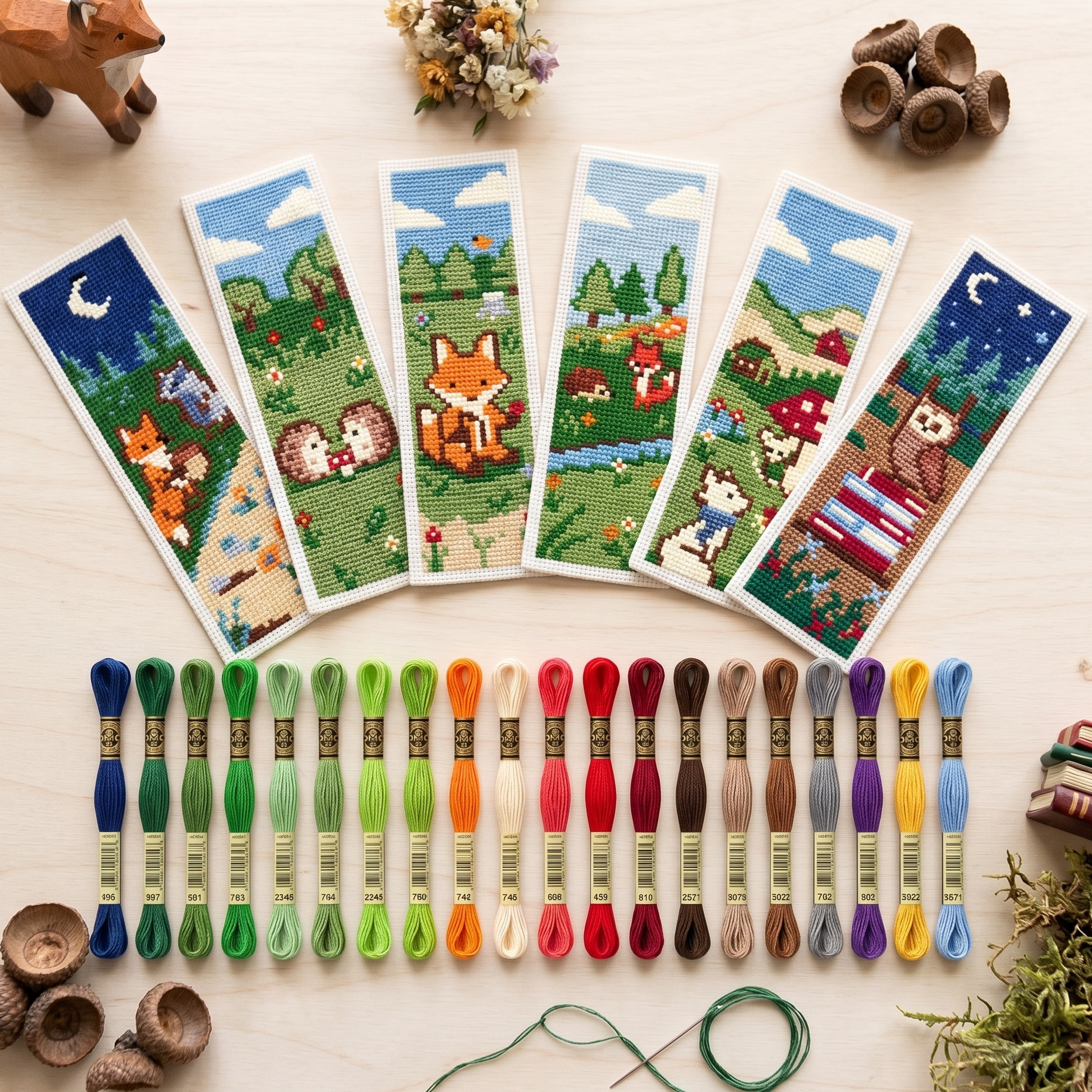 cross stitching kits sold on Temu Australia
