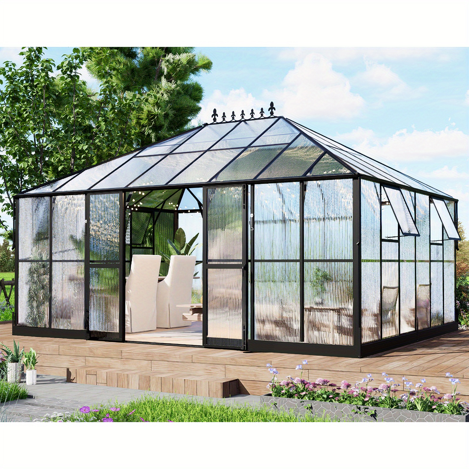 greenhouses sold on Temu United States