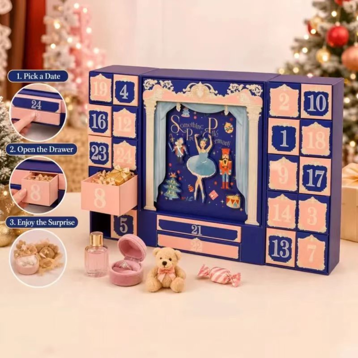 calendar advent sold on Temu United States