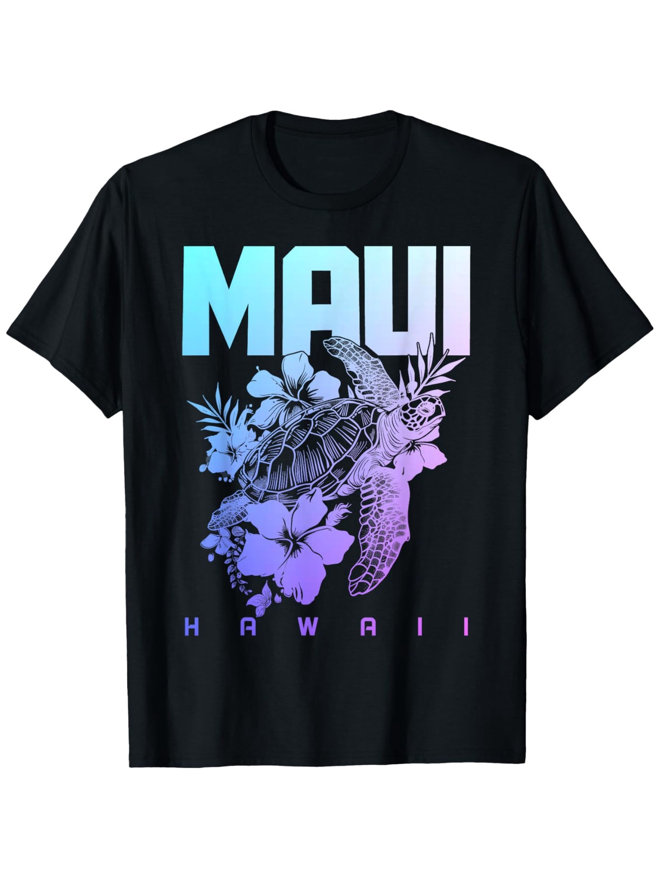 Maui Hawaii Sea Turtle Diving Flower Hawaiian Souvenir - Temu