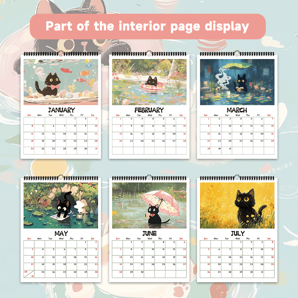 calendar sold on Temu United States