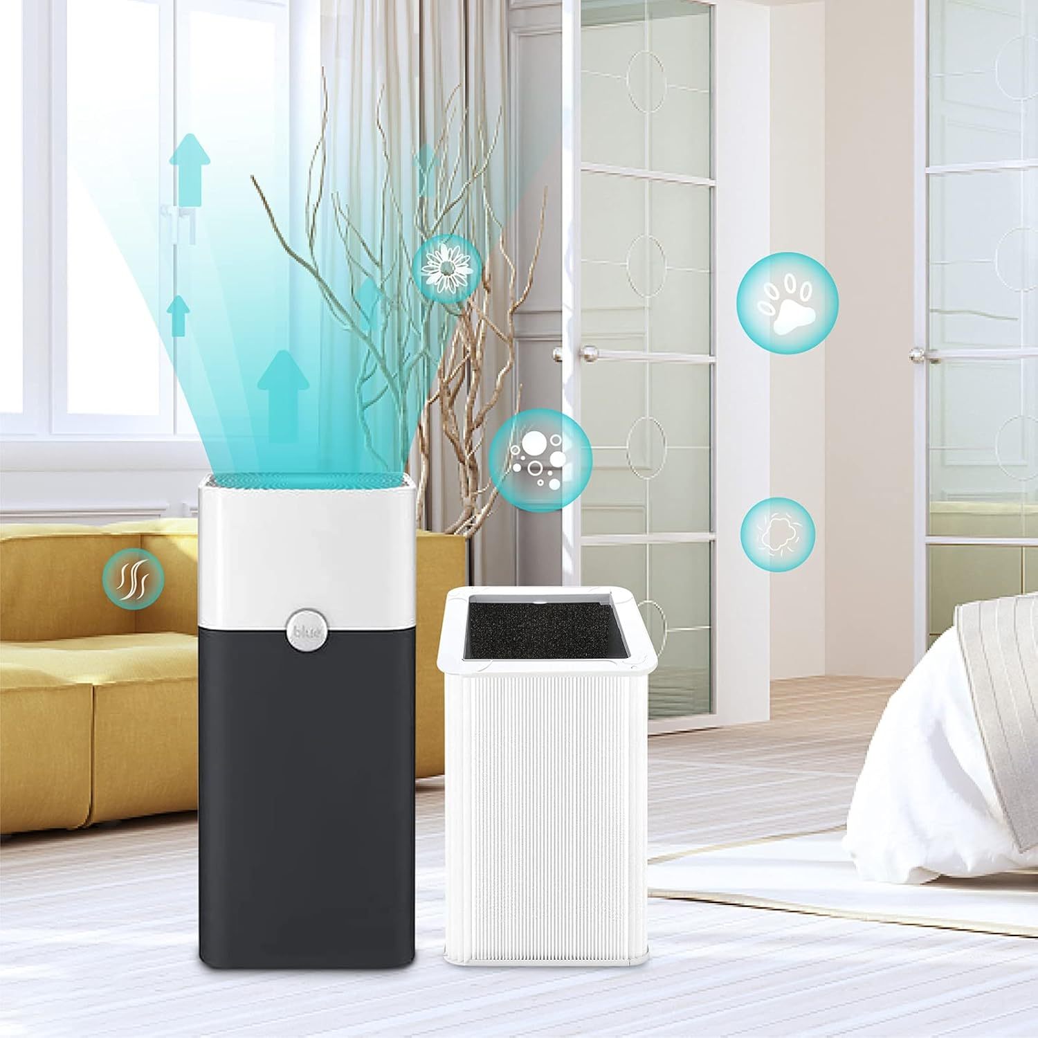 Blue pure 121 replacement filter store