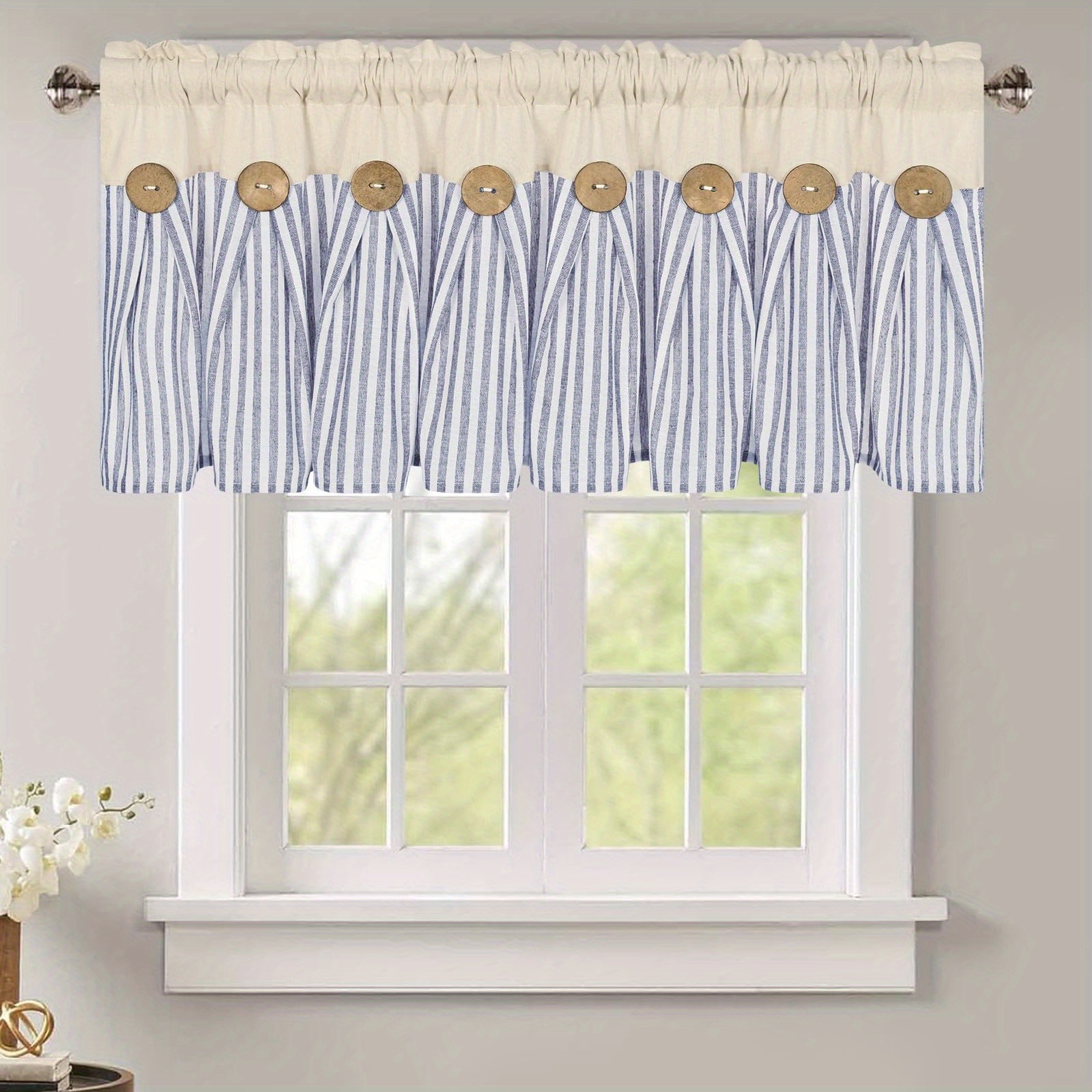 kitchen curtains sold on Temu United States