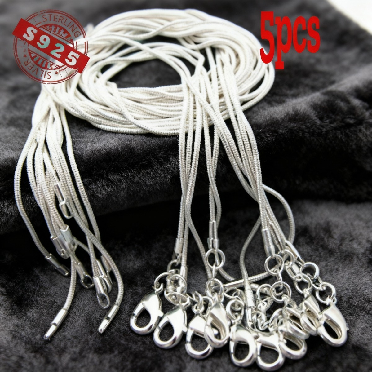 silver chains sold on Temu United States