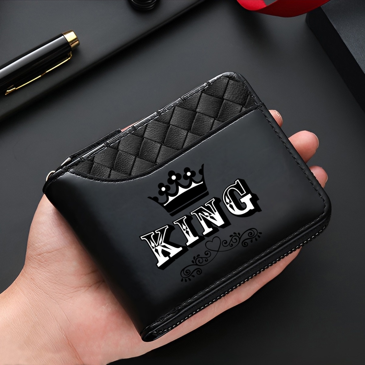 cool wallets sold on Temu United States