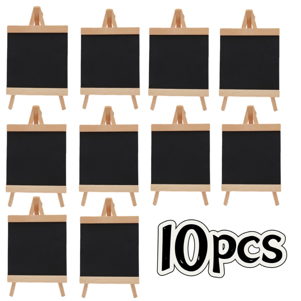 Mini Chalkboard Stands Table