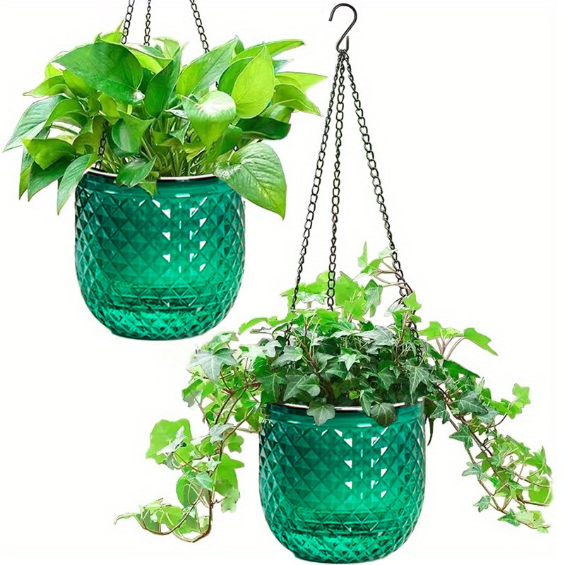 self watering hanging planters - United Kingdom