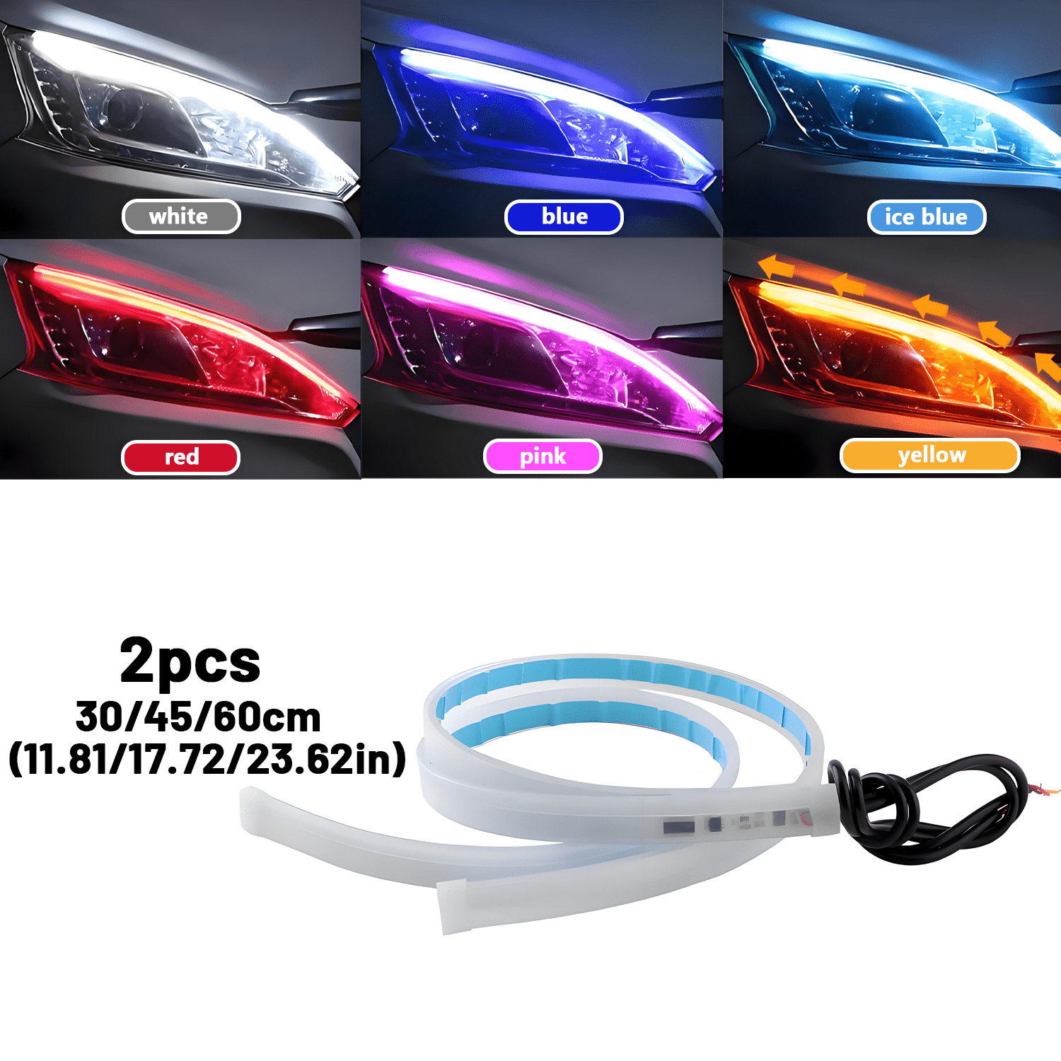 led strip lights for car exterior sold on Temu Australia