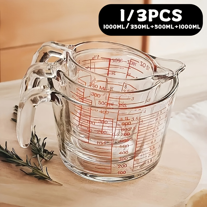 glass measuring cups sold on Temu United States
