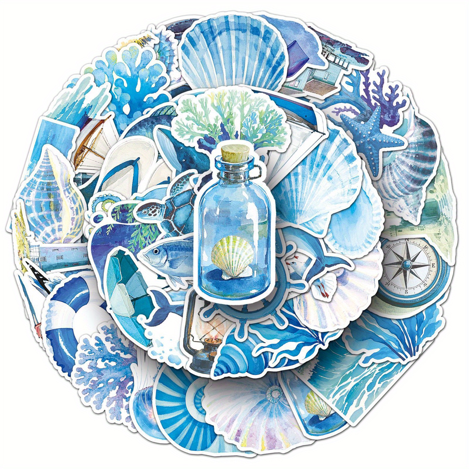 ocean stickers sold on Temu United States