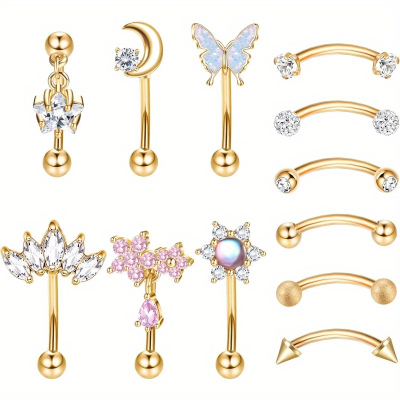 Surface Tragus Piercing Bar