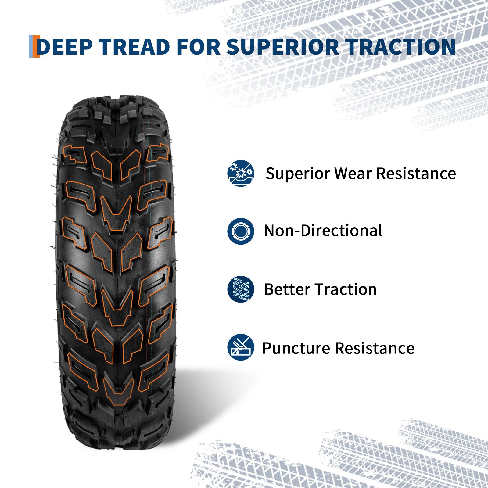 mud tire sold on Temu United States