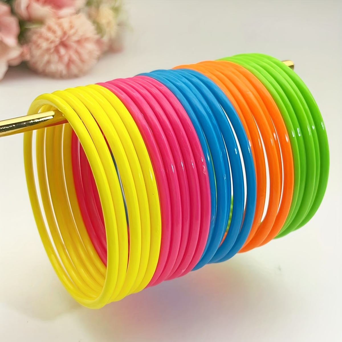 plastic bangles sold on Temu United States