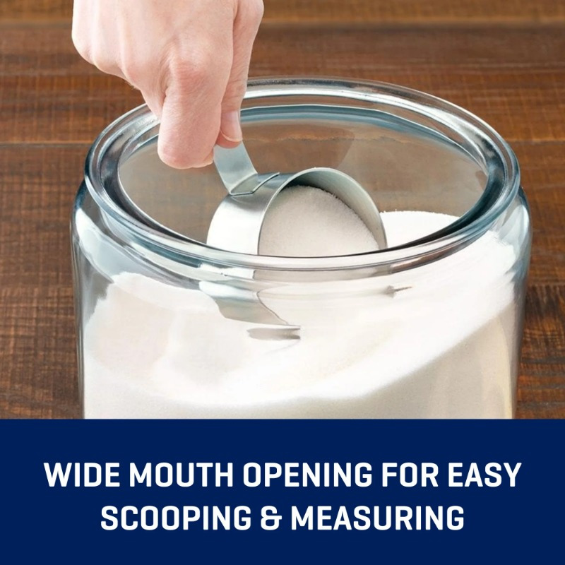 1 Gallon Glass Jar Lid Round Food Storage - Temu