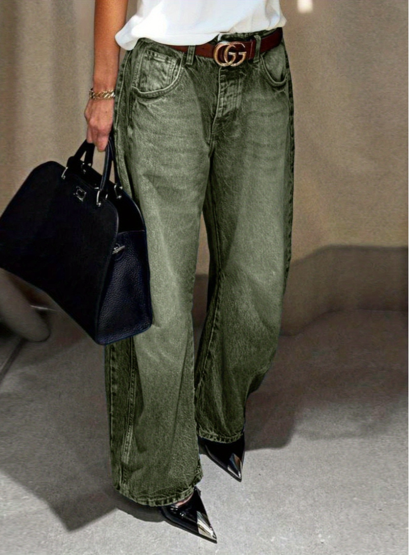 plus size cotton pants sold on Temu United States